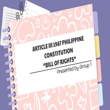 PHILIPPINE CONSTITUTION 1987 ARTICLE 3 SEC Final.pptx