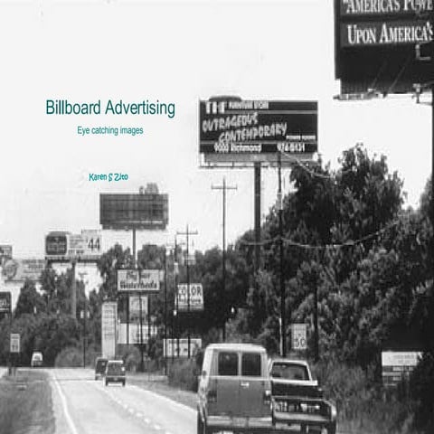 Billboard Advertising Project | PPT