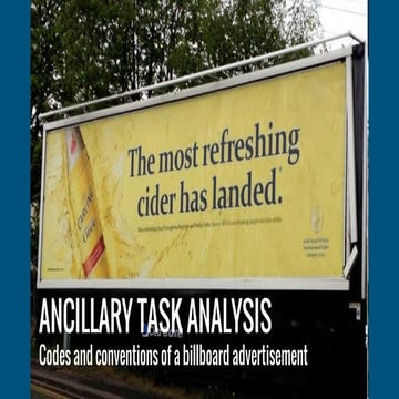 Billboard codes & conventions | PPT