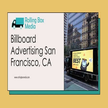 Strategic Outdoor Marketing Solutions for San Francisco, California ...
