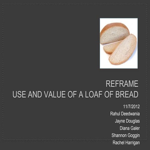 Value of bread | ODP