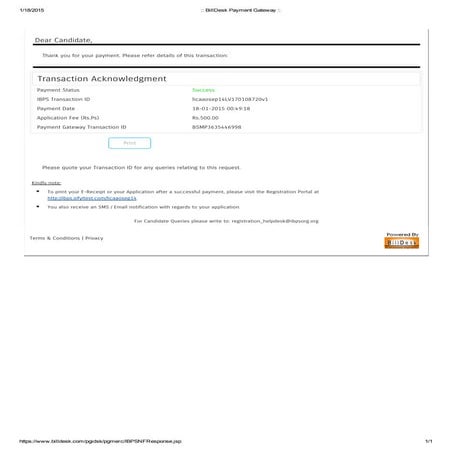 Bill_desk payment gateway __ | PDF