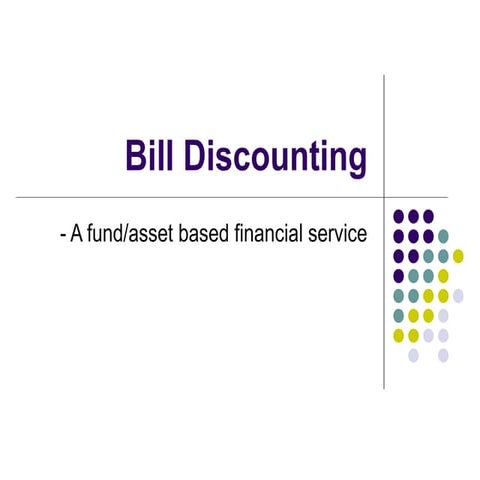 Bill discounting (1) | PPT