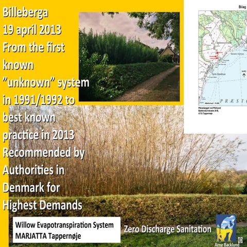 Willow Evapotranspiration Zero Discharge Sanitation | PPT
