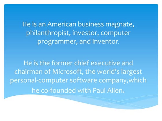 Famous Personalities in the field of Information Technology | PPTX