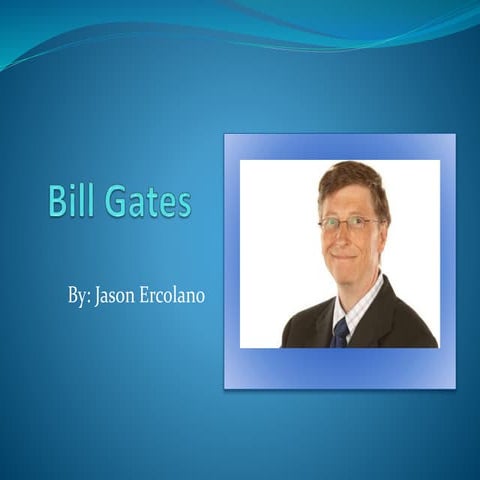 Bill gates | PPTX