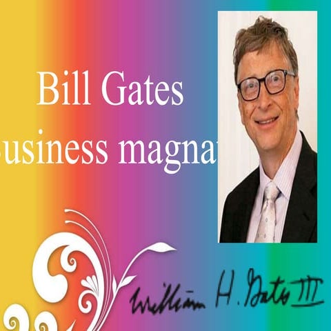 Bill gates | PPT