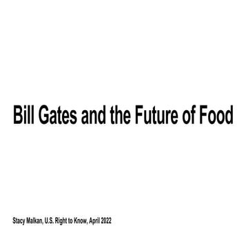 Bill Gates and the Future of Food.pptx