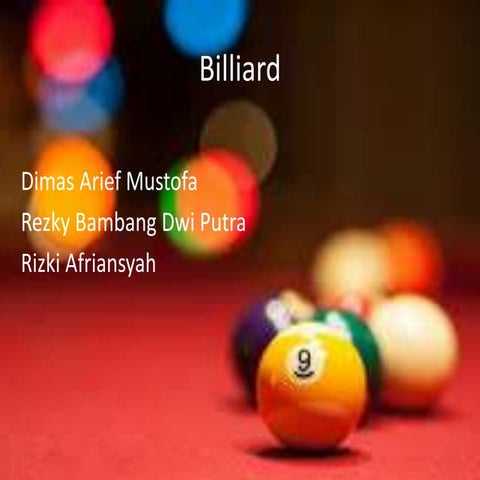 Billiard | PPTX
