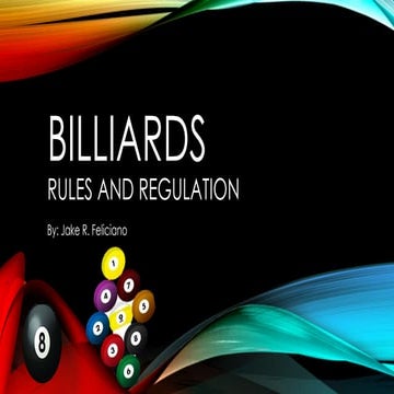 Billiards presentation basic rules .pptx
