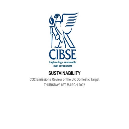 Bill Jolly Hong Kong Cibse Presentation Co2 Emissions A Review Of The ...