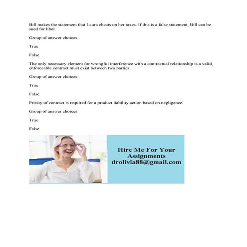 Bill makes the statement that Laura cheats on her taxes- If this is.pdf