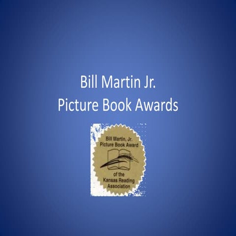 Bill Martin Jr Award | PPTX