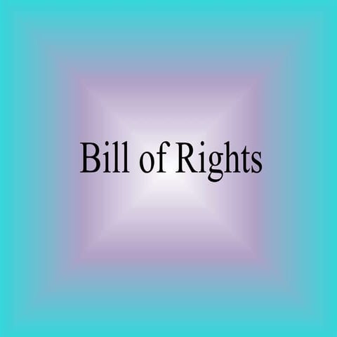 Bill of rights Section 8,12,14 and 18 | PPTX