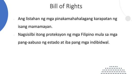 Artikulo III- Saligang Batas ng Pilipinas 1987 | PPTX