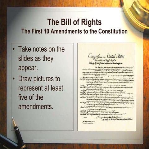Bill of rights 22/powerpoint | PPTX