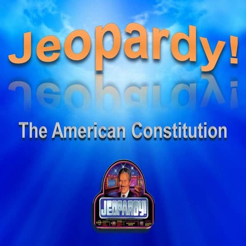 Bill of Rights Jeopardy | PPT