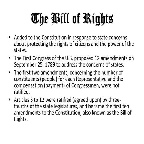 Bill of rights_lesson | PPTX