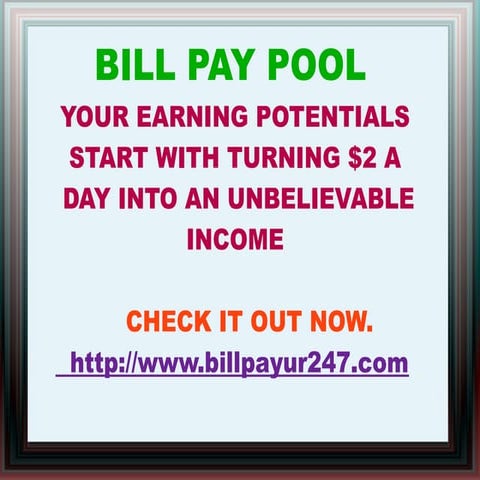 BILL PAY POOL | PPT