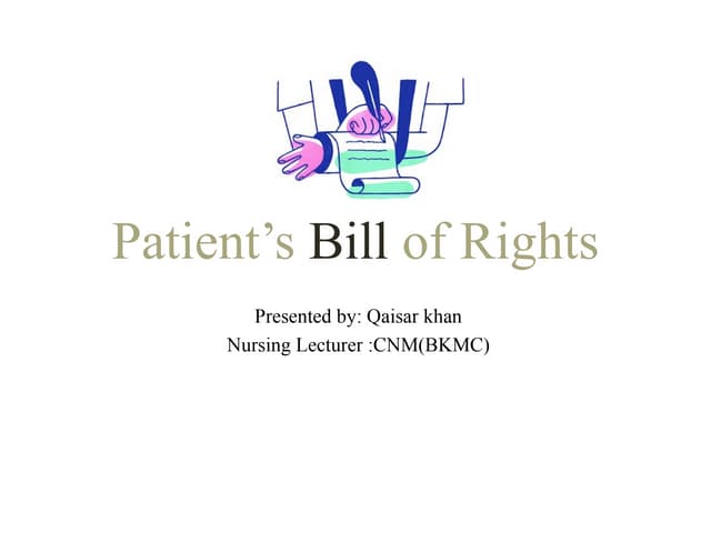 Patients rights and responsibilities | PPTX