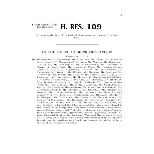 H.Res.109 — 116th Congress (2019-2020) | PDF