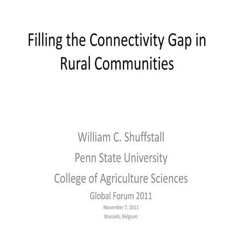 Bill Shuffstall | PPTX