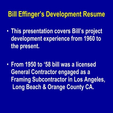 Bills San Diego Projects | PPT