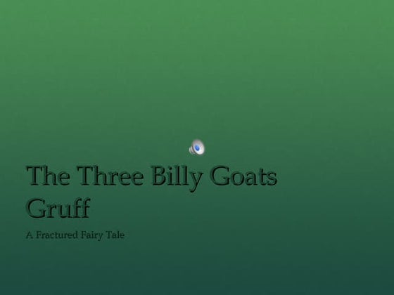 Ppt for fractured fairy tale(slideshare) | PPT