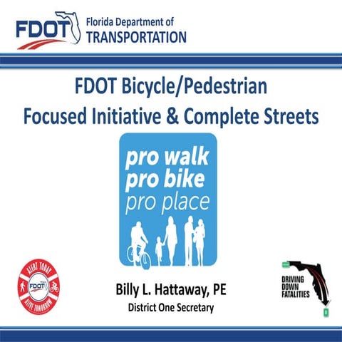 Creating a Safer System Through State Pedestrian and Bicycle Safety ...