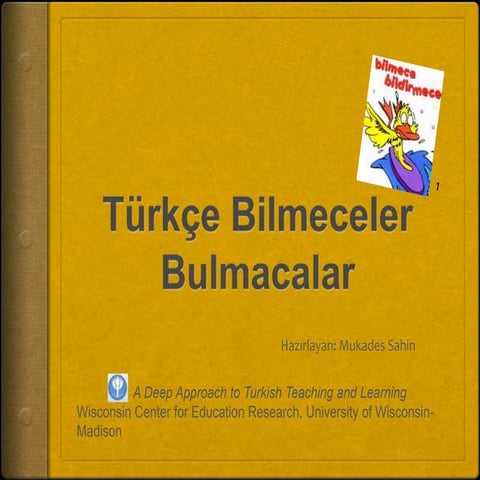 Bilmeceler | PPTX