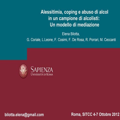 Presentazione aicat | PDF