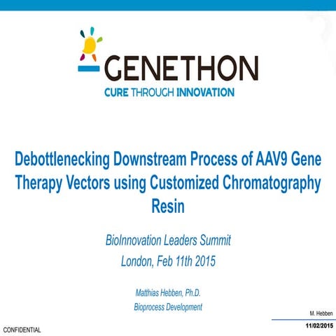 BILS 2015 Genethon M. Hebben | PPT