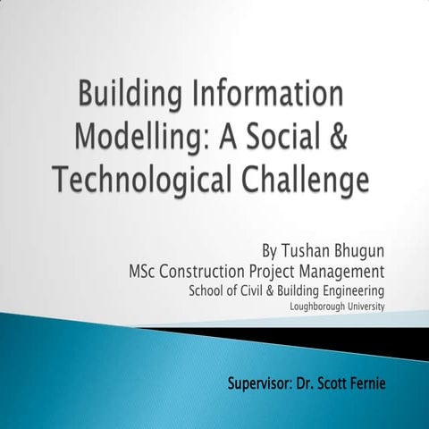 BIM: A change Perspective | PPT