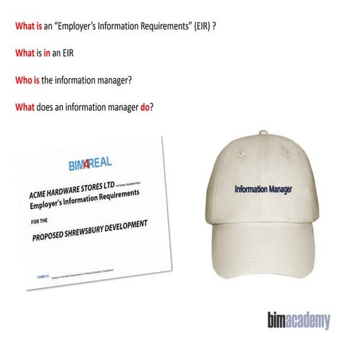 PAS1192 :2 What is an EIR | PDF