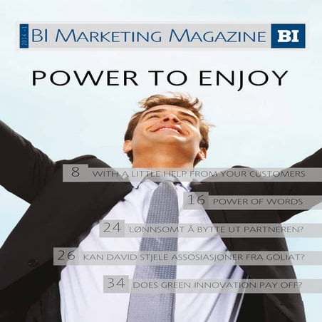 Bi marketing magazine nr. 1 2014 | PDF