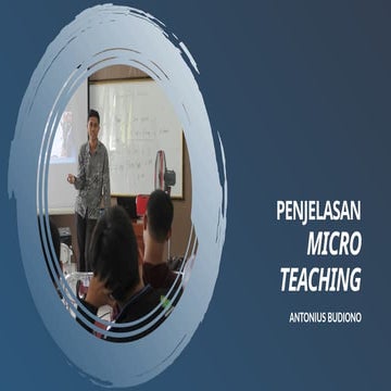 Bimbingan Micro Teaching Membuat Presentasi yang Menarik | PPTX
