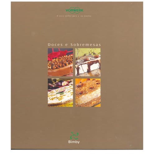 Bimby doces e sobremesas | PDF