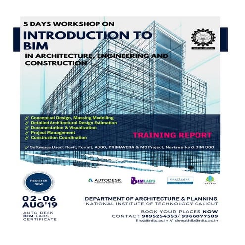 NIT Calicut- BIMLABS BIM Training Program | PDF