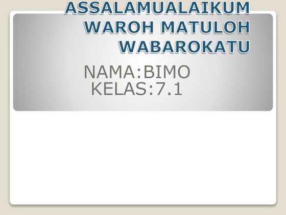 Legenda, Cerita Rakyat Malin Kundang | DOCX