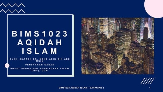 Bahaya taqlid buta | PPT