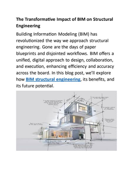 Use of bim in project management | PPT