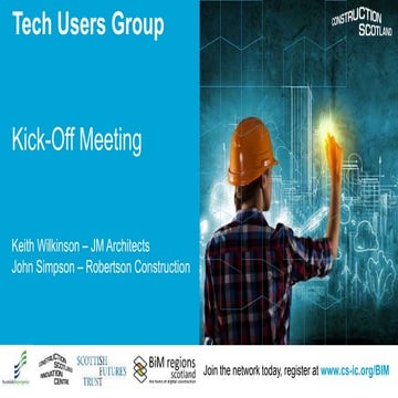 Bim tech users kick-off | PPTX
