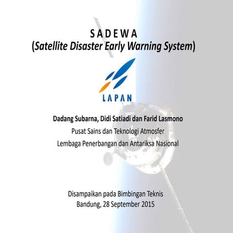 Bimtek_2015_SADEWA di kabupaten garut yang dilakukan dengan kerjasama ...