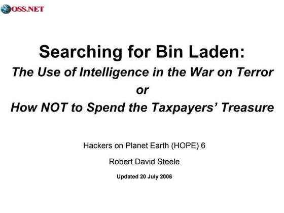 TRADOC OE Operational Environment 2010-2025 | PPT