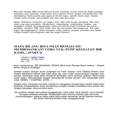 Bina iman remaja | DOCX