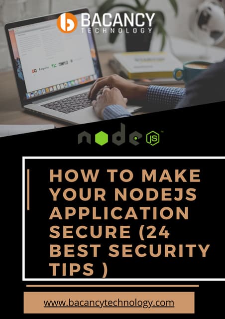 Best Practices for Secure NodeJS Development | PDF