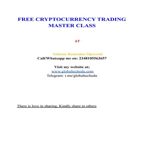Binance Cryptocurrency Trading Guide | PDF