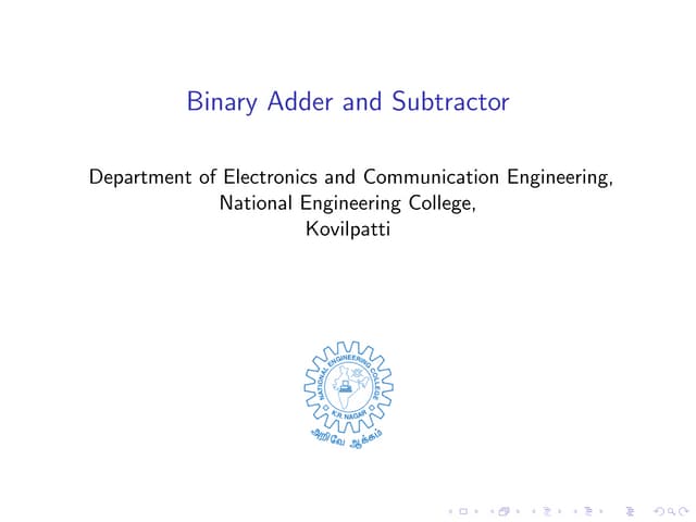 Lecture4 Chapter4- Design 4-bit Lookahead Carry Binary Adder-Subtractor Circuit.pdf