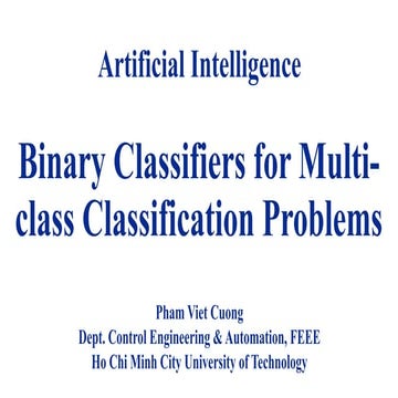 rí tuệ nhân tạo trong điều khiển Binary Classifier for Multi-class.pdf