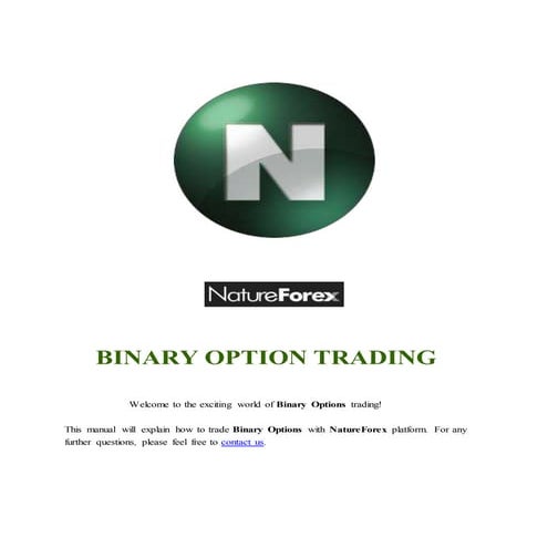 Binary option trading | DOCX